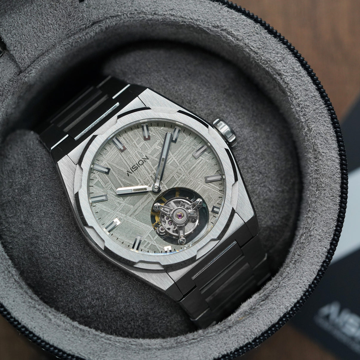 AISION Tourbillon - Meteorite Dial - Raw – HOUREALM